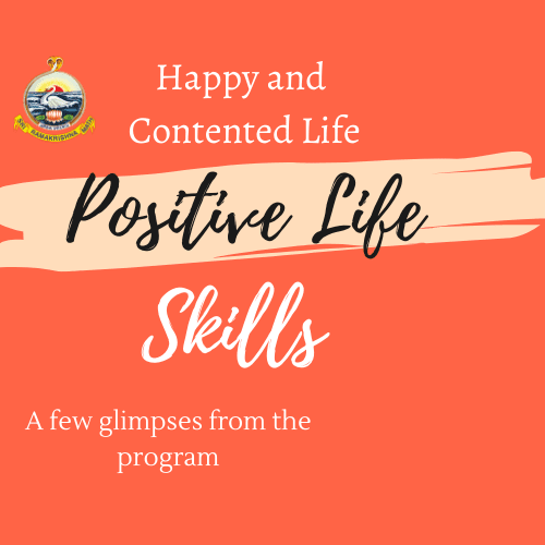 Happy And Contented Life Positive Life Skills Workshop For GST Happy And Contented Life Positive Life Skills Workshop For GST